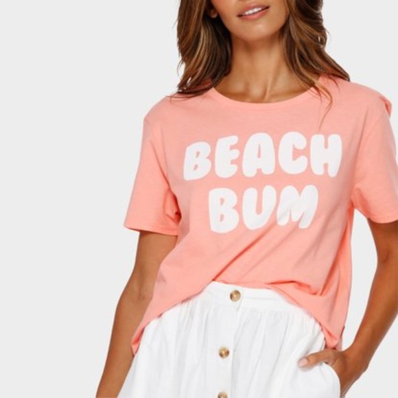 Billabong | Tops | Billabong Beach Bum Crop Tshirt Top | Poshmark